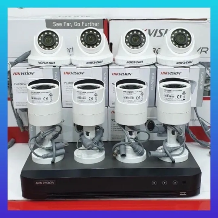 CCTV MASTER88 - PAKET HIK VISION 8 CHANNEL 8KAMERA 2MP LENGKAP GARANSI ...