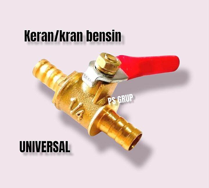 Kran Bensin Motor Universal Kuningan 1/4 Keran Bensin Semua Motor 1/4 | Lazada Indonesia