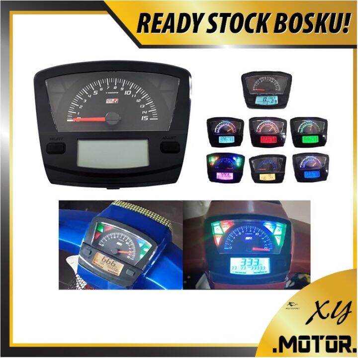 HONDA EX5 HP EX5 DREAM DIGITAL METER SET UMA SPEEDOMETER FULL DIGITAL ...