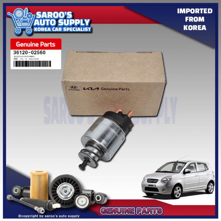 [Genuine] Starter Solenoid / Starter Magnetic For Kia Picanto I10 ...