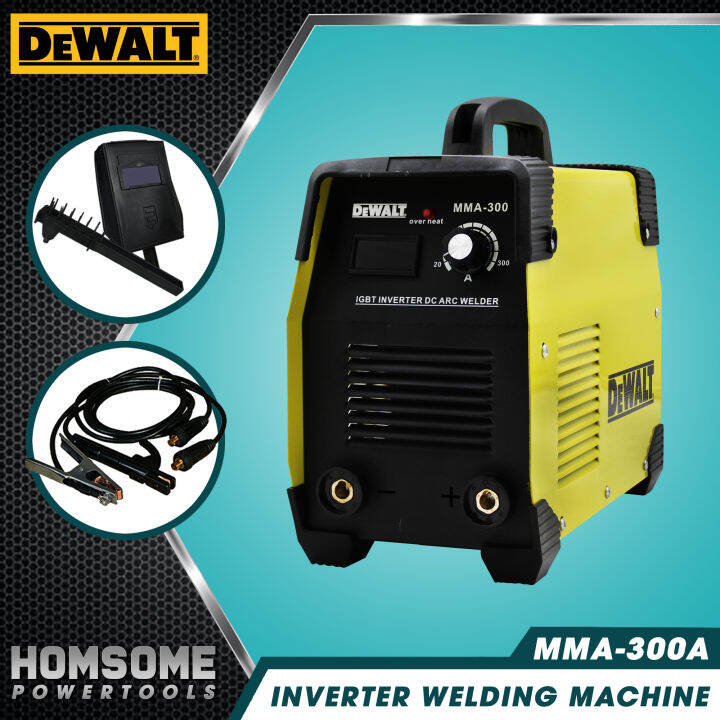DeWALT MMA-300 IGBT Inverter DC ARC Welding Machine | Lazada PH