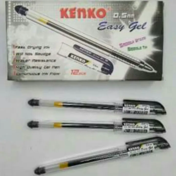 pulpen kenko easy gel 0,5 | Lazada Indonesia