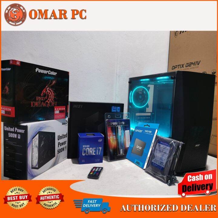 【COD】 GAMING SYSTEM UNIT [i7 10700F][MSI H510M - A PRO][2x8GB RAM ...