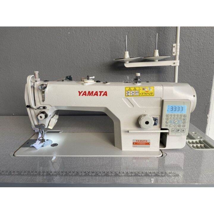 Mesin Jahit Lurus Industri AutoCut AutoTrimmer Kawalan Kelajuan Yamata ...
