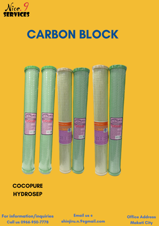 CARBON BLOCK FILTER | Lazada PH