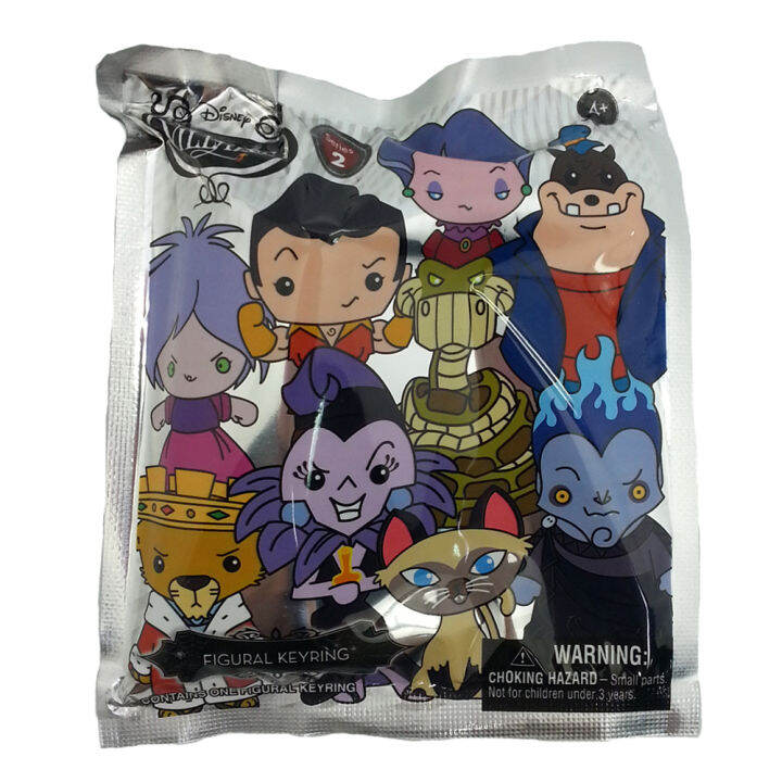 Disney Villains Series II Mystery Pack (3D Foam Keychain) | Lazada