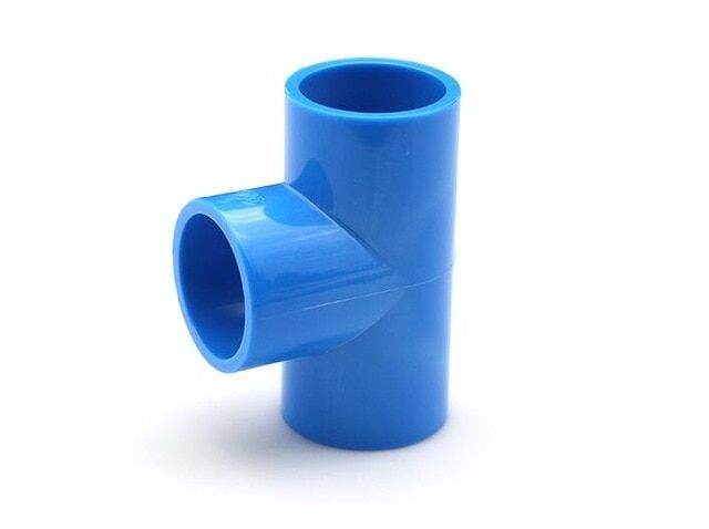 【Worth-Buy】 Pvc Water Supply Pipe Fittings Blue Straight Elbow Solid ...
