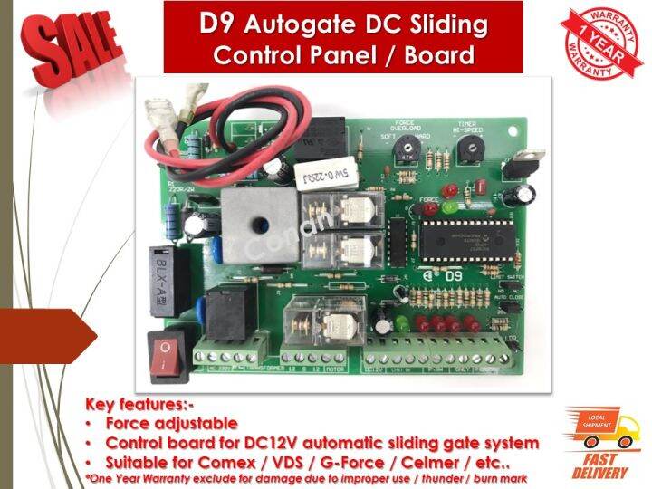 D9 DC Sliding Control Panel / Board ( PCB ) | Lazada