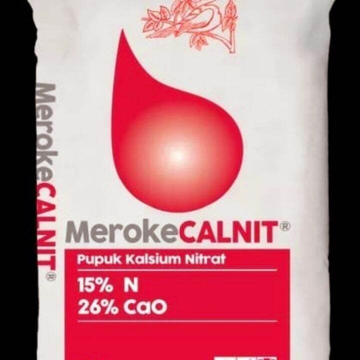 Pupuk MEROKE CALNIT Kalsium Nitrat 1 kg KEMASAN ORIGINAL | Lazada Indonesia