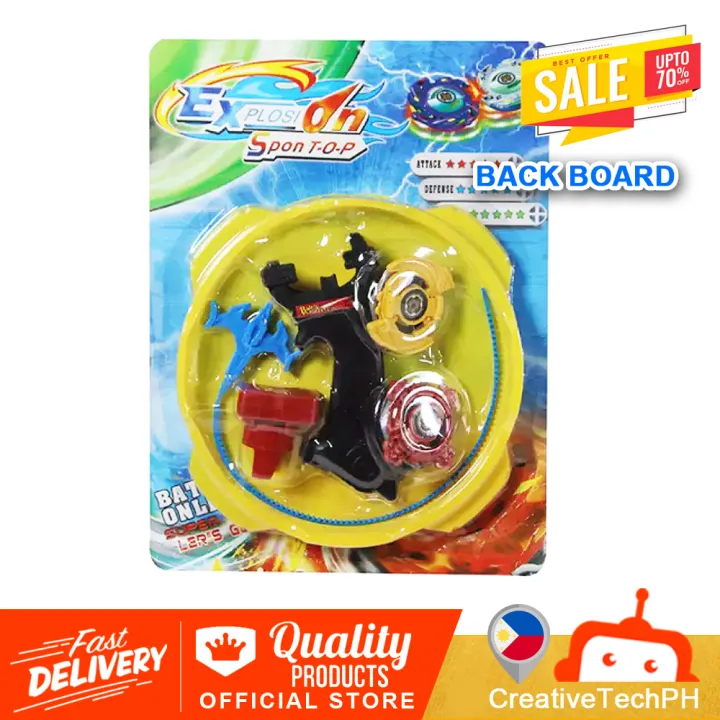 BeyBlade Explosion (Assorted Design) by Creative Tech | Lazada PH