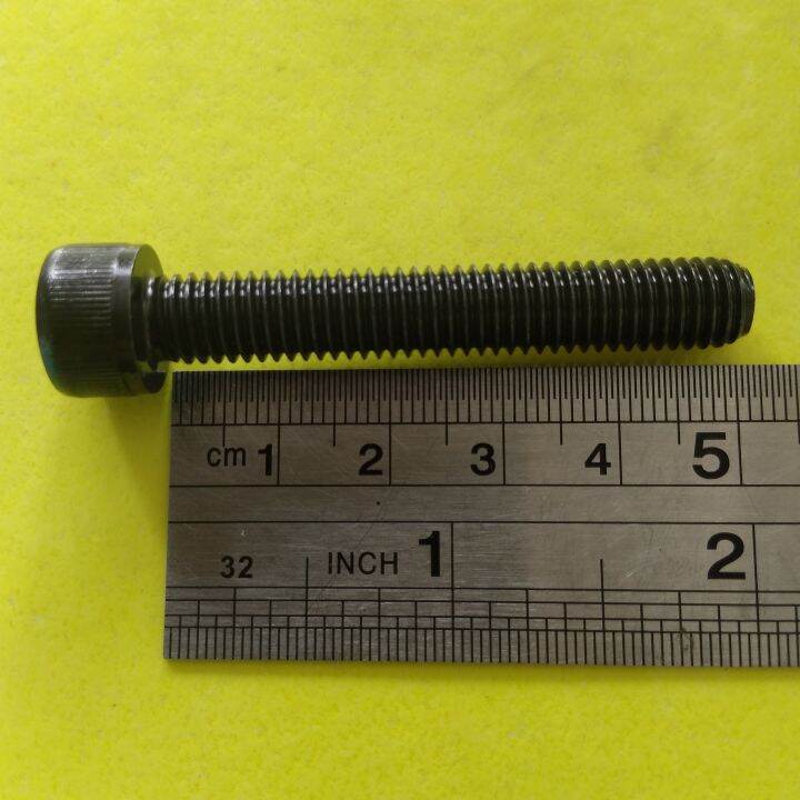 BAUT L BAJA M8 X 50 PANJANG 5CM/ BAUT M8 / BAUT 13 KUNCI L6 / L 6 FULL DRAT / BAUT L M8 X 50 ...