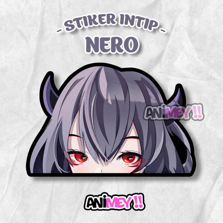 Stiker Intip Nero Anime Black Clover / Sticker Anime Waterproof ...