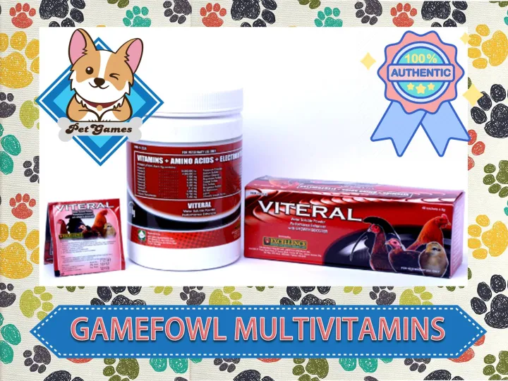 Viteral Multivitamins for Gamefowl - 1 Sachet | Lazada PH