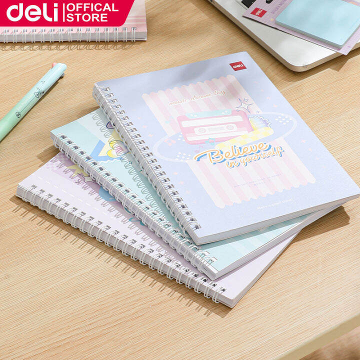 Deli A5 Spiral Notebook 60 Sheets | Lazada PH Deli A5 Spiral Notebook 60 Sheets | Lazada PH