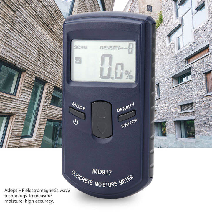 Humidity Monitor Digital Hygrometer Humidity Gauge Concrete Wall ...