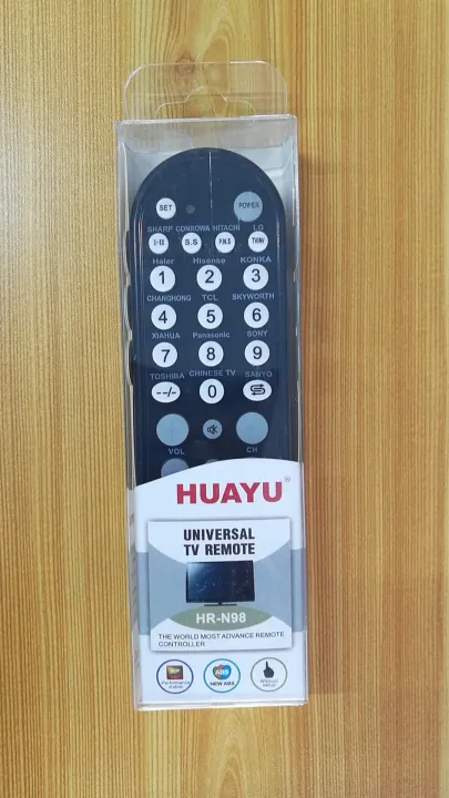 Huayu HR-N98 Universal TV Remote Control For Majority Brands | Lazada PH
