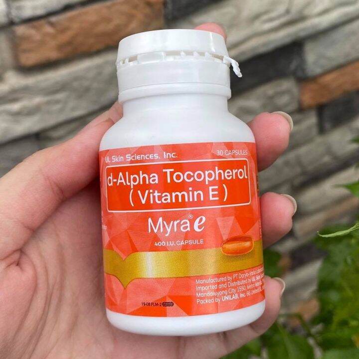 MYRA E Vitamin E Capsules | Lazada PH