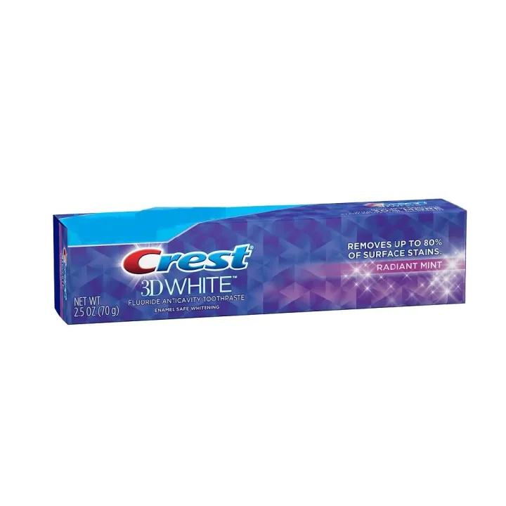 Crest 3D White Radiant Mint Whitening Toothpaste 2.5 oz | Lazada PH