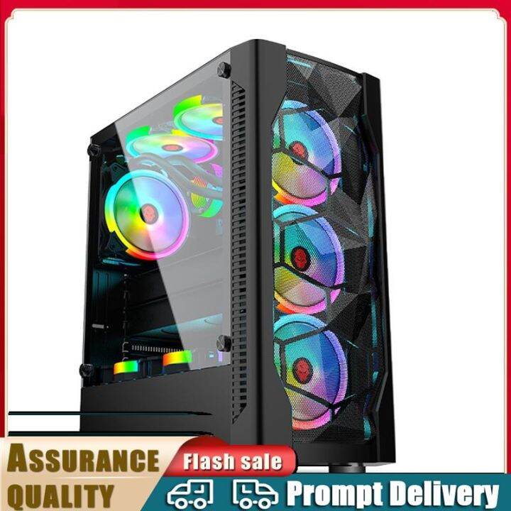 InPlay Meteor 03 /01 White Mid Tower Gaming Case PC CASE Desktop ...