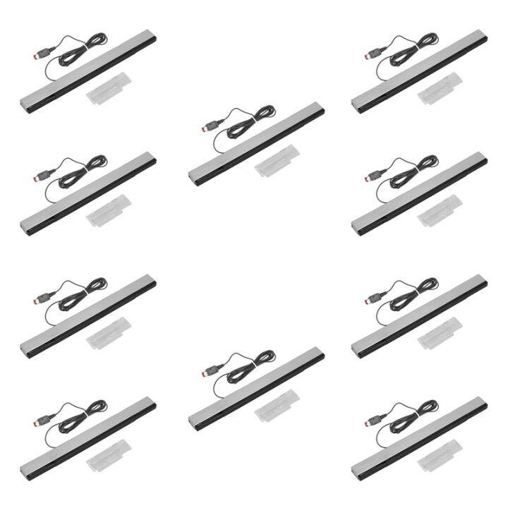 10X Infrared IR Signal Cable Sensor Bar / Receiver for Nintendo for Wii ...