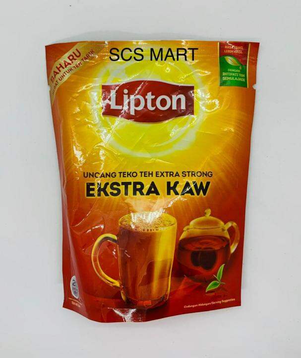Lipton Uncang Teko Teh Extra Strong (Ekstra Kaw) 46g | Lazada