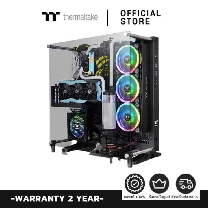 Thermaltake Core P5 Tempered Gl V2 Black Edition ATX Wall-Mount Chis ...