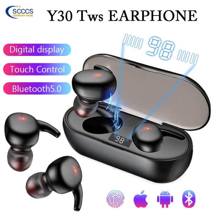 Y30/Y50 Tws Wireless Bluetooth earphones 5.0 4d Stereo Active Noise ...