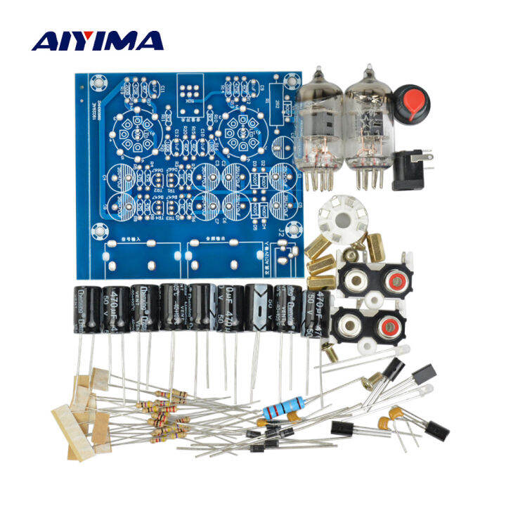 AIYIMA Tube Amplifiers Audio board Amplificador Pre-Amp Audio Mixer 6J1 ...