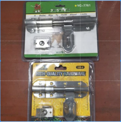 Heavy-duty 304 stainless door lock, Surface lock, Big pod lock holder.5 ...