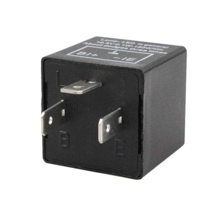 Flasher Relay For LED Turn Signal LED Flasher Blinker 12V Motorcycle ...