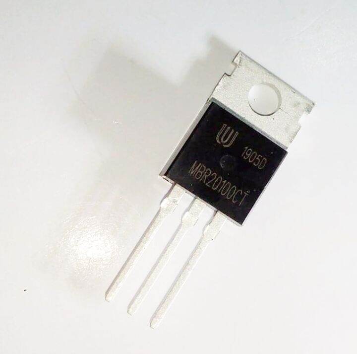 MBR20100CT Schottky Diode 100V 20A 3-Pin TO-220AB 1ตัว | Lazada.co.th