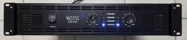 [ S A L E ] Preloved Live Grandmaster GM-800 450W RMS Powered Amplifier ...
