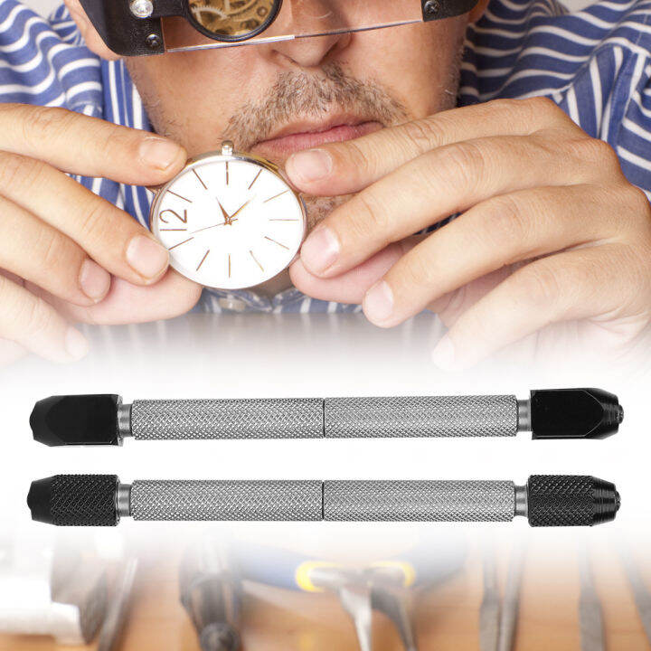 Pin Vise Watch Repair Tool Watch Hand Clamps for Wacth Repair Busniess ...