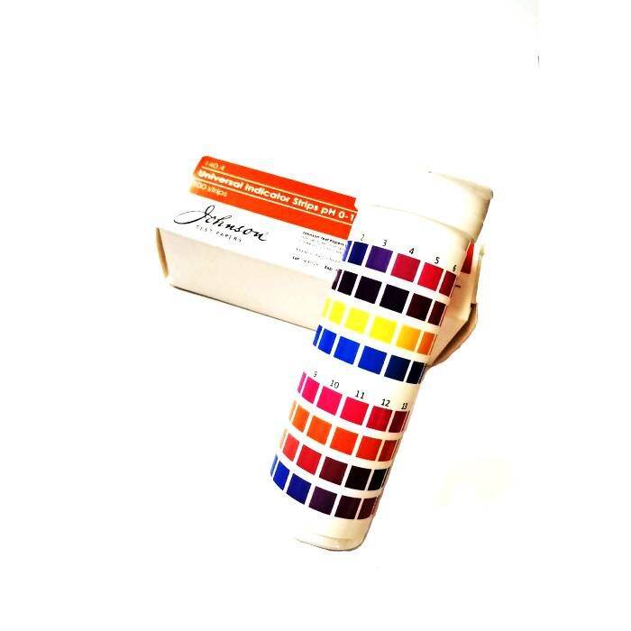 pH Universal Indicator Strips 100's *Johnson Test Papers*Feeding Tube ...