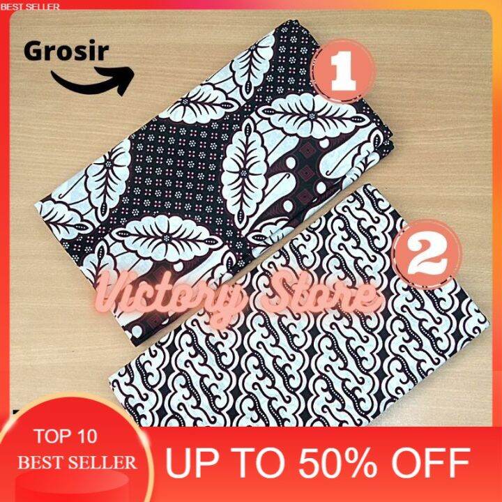 Kain Jarik Pengantin Jarit Batik Putih Parang Sidomukti Halus | Lazada ...