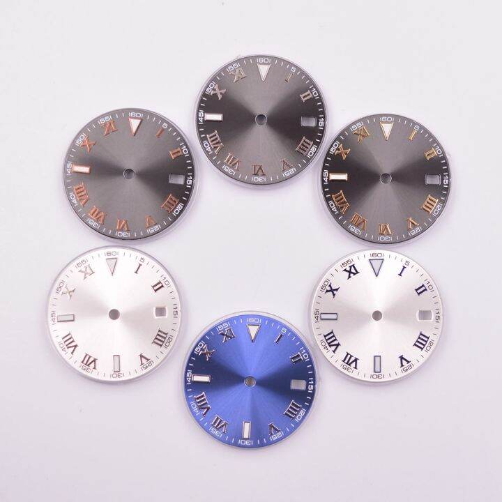 29Mm Roman Number Sterile Dial FIT NH35 NH35A Movement Fit 3 O'clock ...