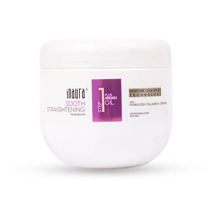 Inaura Sooth Straightening 1.000 ML/ 1kg - Untuk Rambut Yang Rusak ...