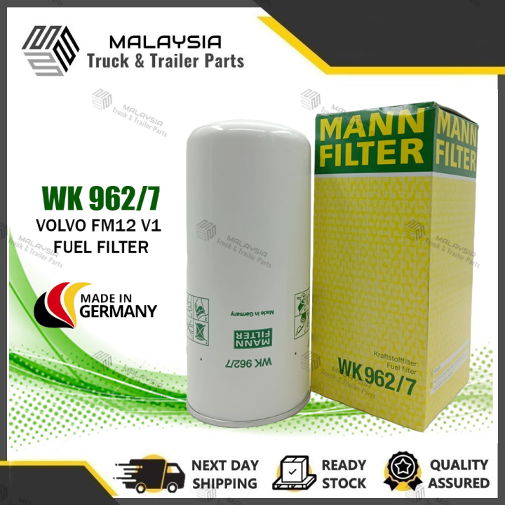 VOLVO TRUCK LORRY/LORRI FM12 V1 FUEL FILTER WK962/7 MANN FILTER (100% ...