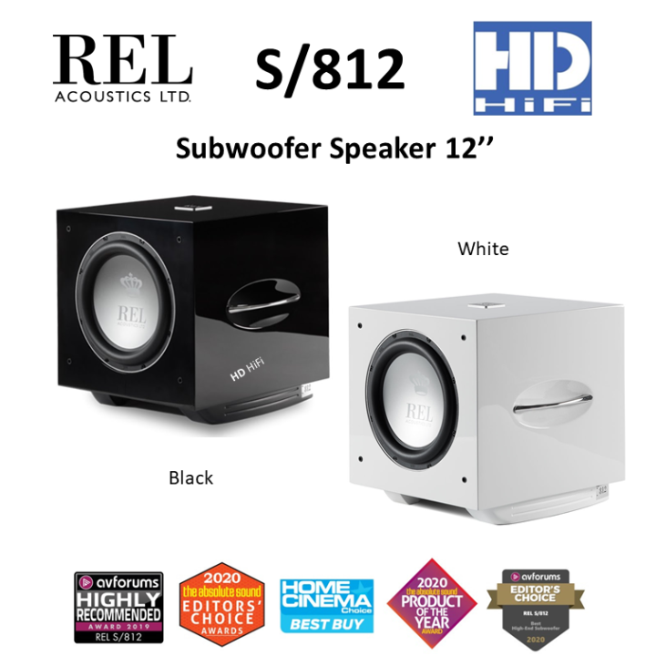 REL S/812 Subwoofer Speaker 12'' | Lazada.co.th