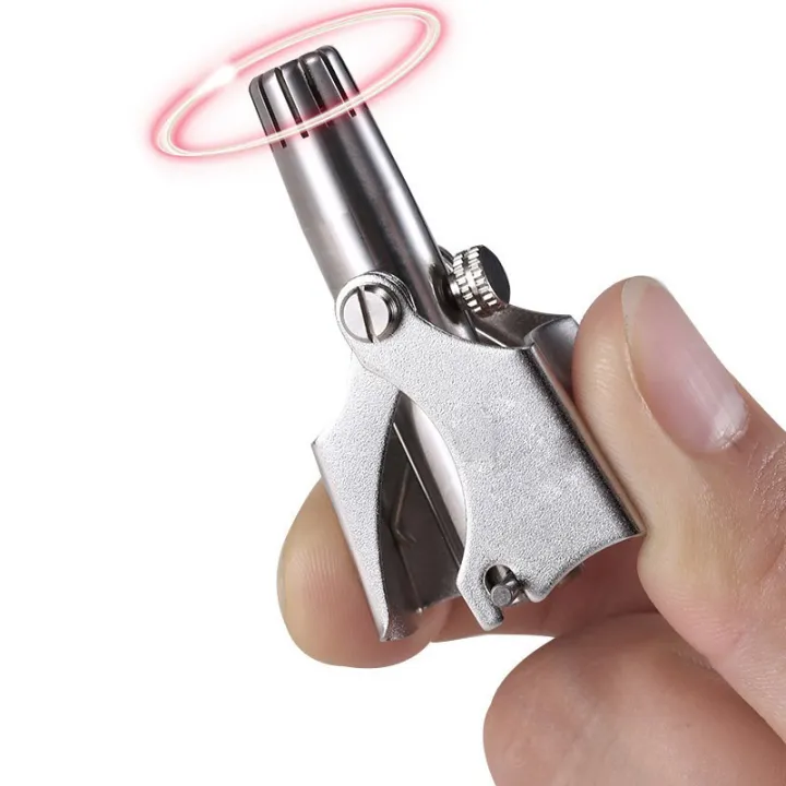 Nose Trimmer for Men Stainless Steel Manual Trimmer for Nose Razor ...
