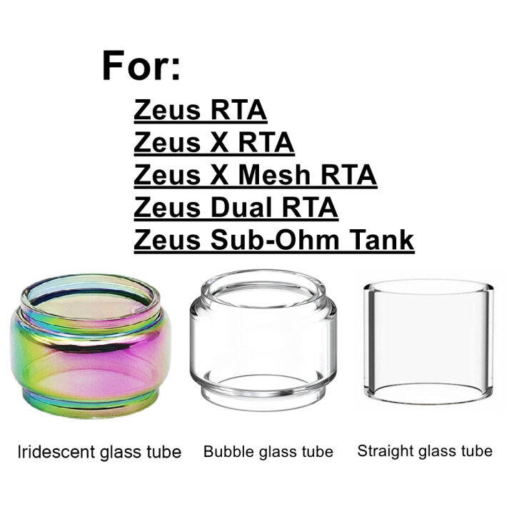 [Ship Today] Zeus Dual / Zeus Sub*Ohm / Zeus X Mesh RTA Glass ...