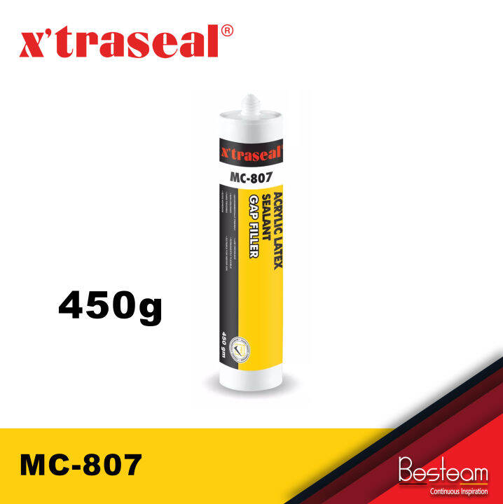X'traseal MC-807 Acrylic Latex Sealant - Gap Filler 450g | Lazada