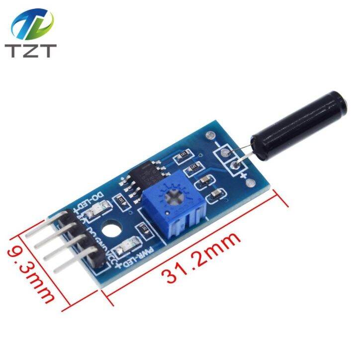 Sw 18010p Modul Alarm Sakelar Getaran Modul Sensor Getaran Untuk Kit