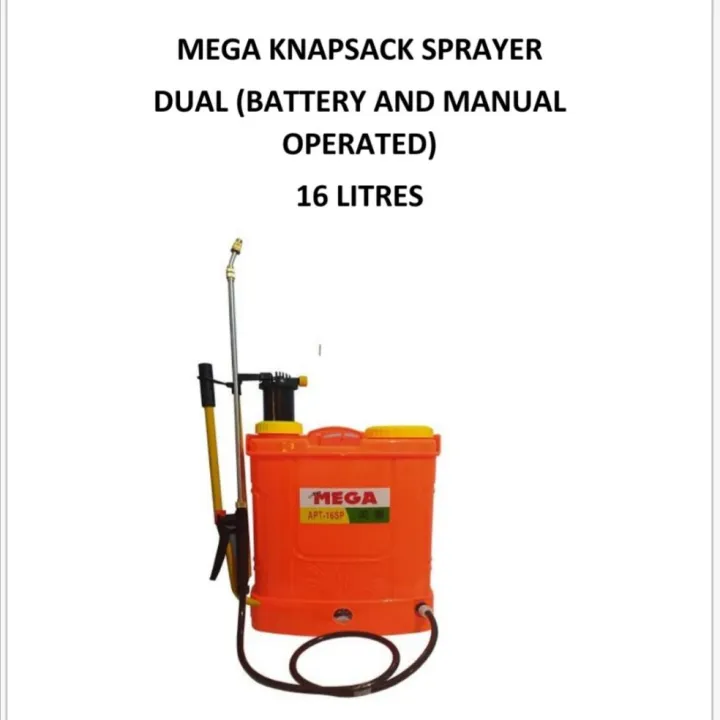 MEGA KNAPSACK SPRAYER 16liters Dual | Lazada PH