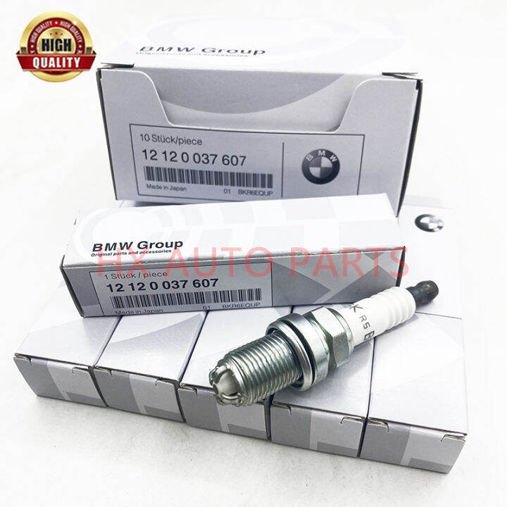 4-6 Bugi Ô Tô Hợp Kim Bạch Kim BKR6EQUP Mới 12120037607 BMW E46 E39 E83 ...