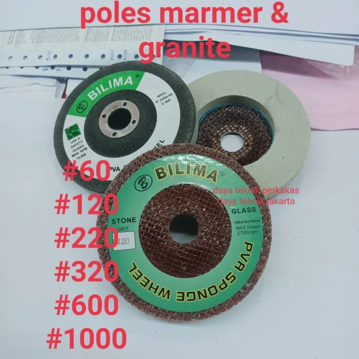 bilima sponge # 600 - sponge poles marmer poles granite bilima | Lazada ...