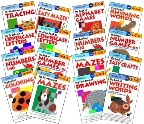 Kumon Workbooks Soft Binded Ages 3-8 Set C | Lazada PH