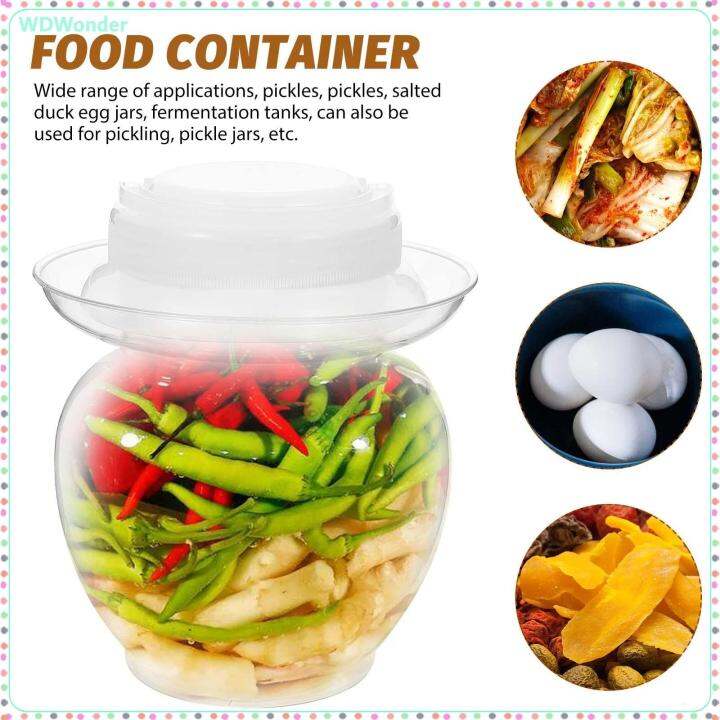 WDWonder Kimchi Jar Traditional Stable Fermentation Crock Food ...