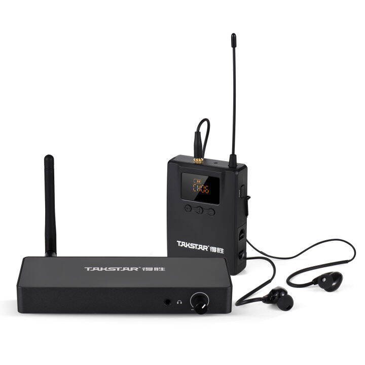 TAKSTAR WPM-300 Wireless Monitoring System with In-ear Earphone UHF ...