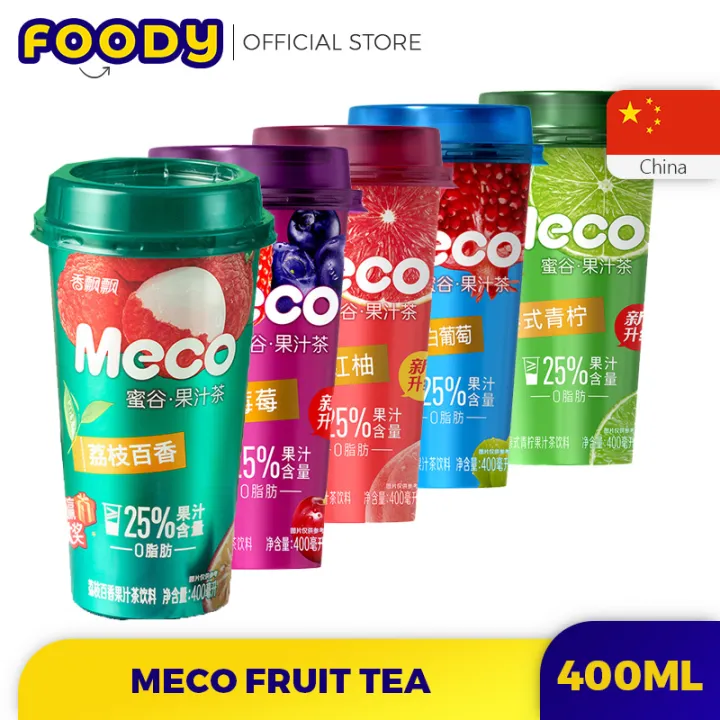 China Xiang Piao Piao Meco Series Fruit Tea Series 400ml 中国 香飘飘 Meco系列 ...